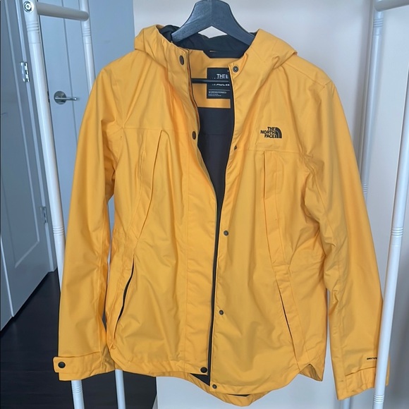 The North Face | Jackets & Coats | The North Face Yellow Raincoat ...